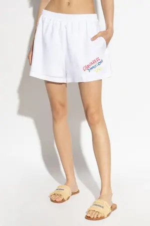 Dsquared2 Linen Summer Lovers Shorts