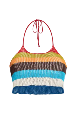Dsquared2 Summer Lovers Capsule Halter Top - Multicolour