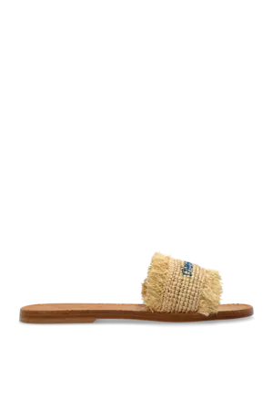 Dsquared2 Summer Lovers Raffia Slides - Beige