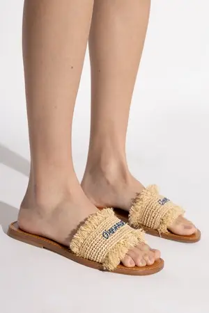Dsquared2 Summer Lovers Raffia Slides