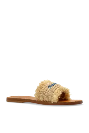 Dsquared2 Summer Lovers Raffia Slides