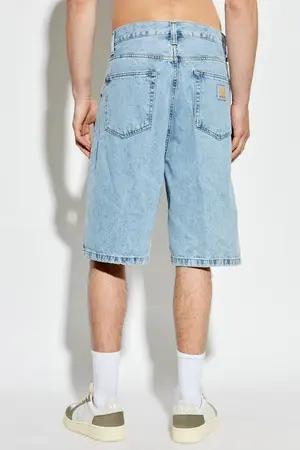 Carhartt Work In Progress Knee-length Denim Shorts - Blue