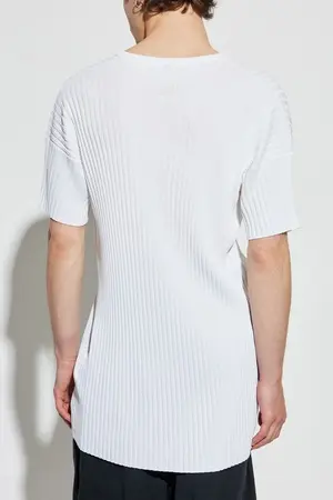 MAISON MARGIELA Ribbed V-neck Sweater
