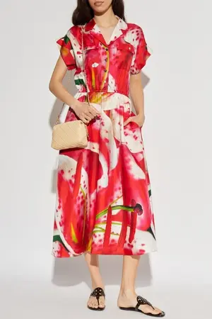 Tory Burch Printed Silk Dress