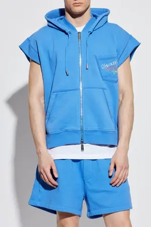 Dsquared2 Sleeveless "summer Lovers" Hoodie