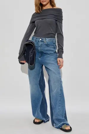 Stella McCartney Wool Off-the-shoulder Sweater