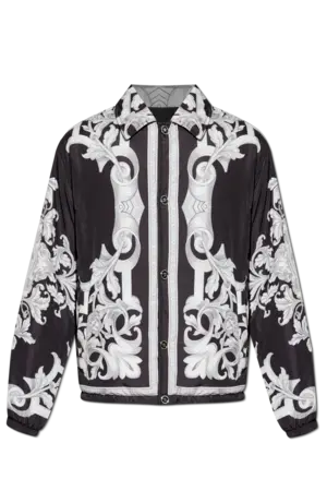 Versace Embroidered Jackets For Men