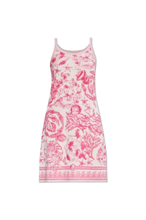 Versace Barocco Pattern Dress