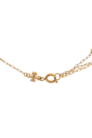 Tory Burch Brass Choker Necklace