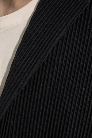 Issey Miyake Pleated Coat