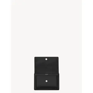 Saint Laurent Sunset Medium Crossbody Bag - Noir Smooth Leather/silver