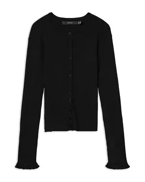 Vero Moda Ruffled Cuff Cardigan