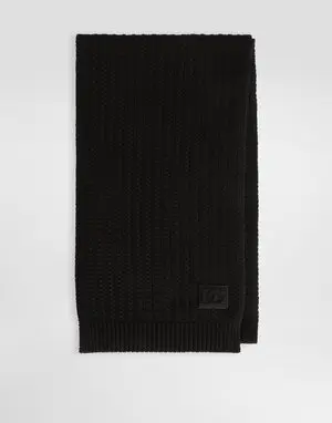 Dolce & Gabbana Cable-knit Scarf - Black