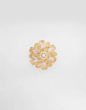 Dolce & Gabbana Sicilian Gentlemen Brooch - Gold