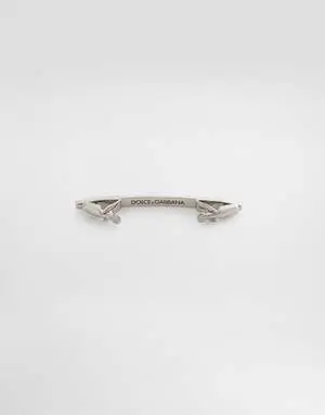 Dolce & Gabbana Collar Pin With Logo