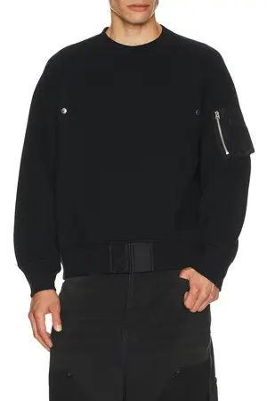 Sacai Sponge Knit Pullover