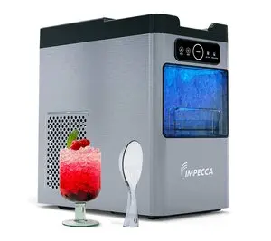 IMPECCA Countertop Self Cleaning 35lb Soft Nugg T Ice Maker - One-color