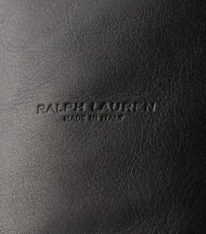 Ralph Lauren Barnet Leather Boots - Black