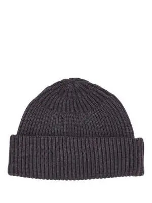 P.a.r.o.s.h Ribbed Wool Beanie - Testa Di Moro
