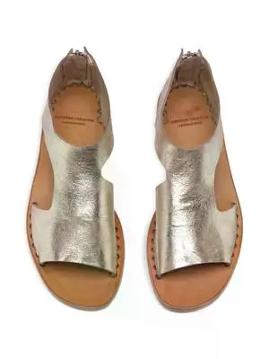 Officine Creative Metallic Leather Sandals