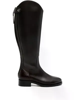 AeydĒ Zip-fastening Leather Knee-high Boots