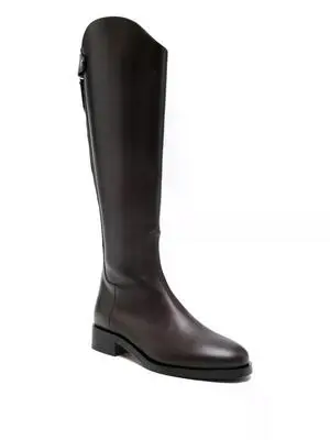 AeydĒ Zip-fastening Leather Knee-high Boots