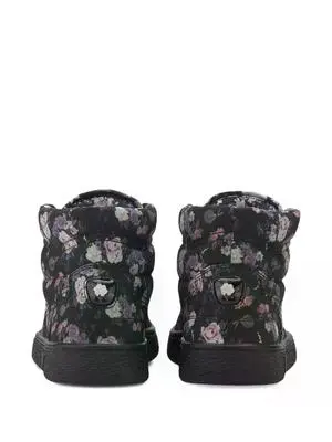 PUMA Floral Print High-top Sneakers