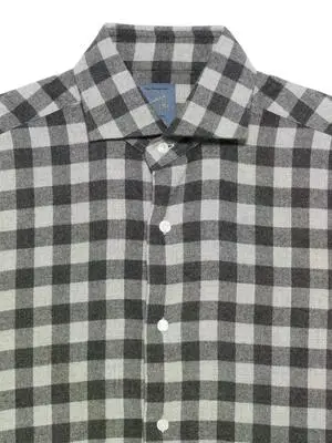 BARBA NAPOLI Check-pattern Shirt