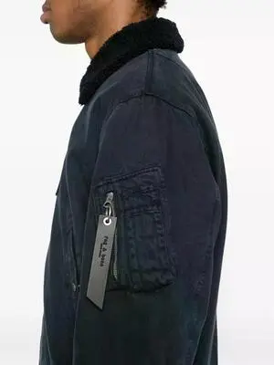 Rag & Bone Denim Bomber Jacket