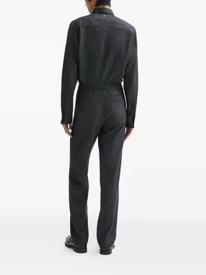 Agnona Drawstring Flannel Trousers