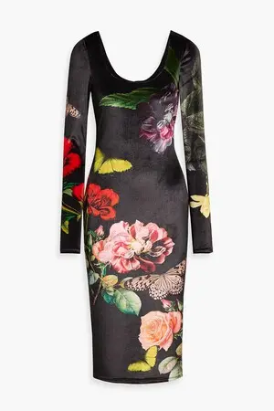 Stretch Floral Dresses