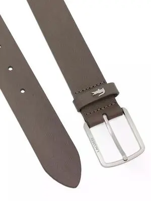 Lacoste Grained Leather Belt