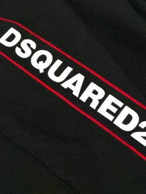 Dsquared2 Logo Print Scarf