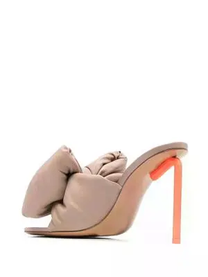 Off-White Allen 110mm Oversize-bow Sandals - Neutrals