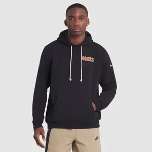 Nike San Francisco 49ers Rivalries Collection Sideline Dri-fit Nfl Pullover Hoodie - Black