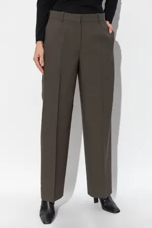 TOTEME Wool Pleated Trousers