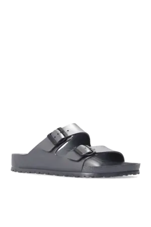 BIRKENSTOCK Arizona Eva Slides - Silver