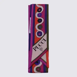 Emilio Pucci Multicolor Silk Scarf - Multicolour