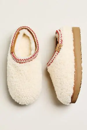 UGG Tasman Maxi Curly Slippers Natural