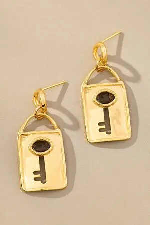 Chan Luu Padlock Earrings