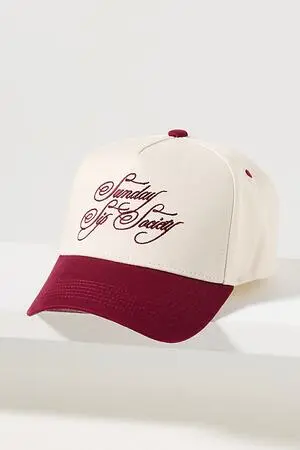 KENZ KUSTOMZ Sunday Sips Trucker Hat - Red