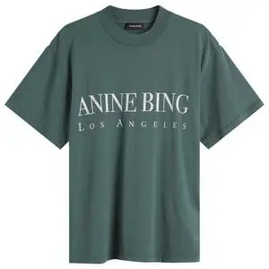 ANINE BING Ashton Los Angeles T-shirt - Dark Green