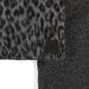 ANINE BING Hannah Scarf - Leopard