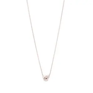 Tom Wood Sphere Double Pendant Necklace - Silver
