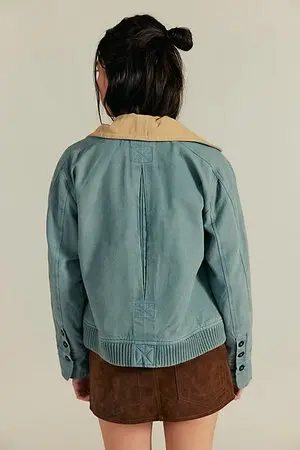 Free People Harley Jacket - North Atlantic
