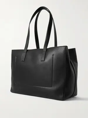 TOM FORD Logo-debossed Leather Tote Bag