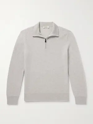Piacenza Cashmere Zip Up Sweaters For Men