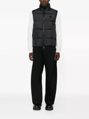 Moncler Gabas Quilted Zip-front Vest