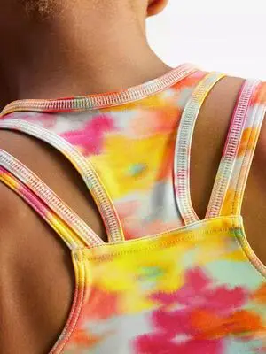 Adidas By Stella McCartney Tie-dye Sleeveless Top