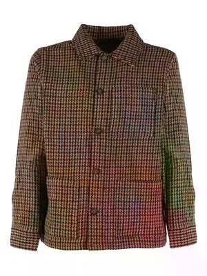 SEBAGO Houndstooth Button-fastening Jacket